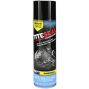Tite-Seal TITESEAL by GUNK T1617R Rubberized Auto Body Undercoating - 16 oz.
