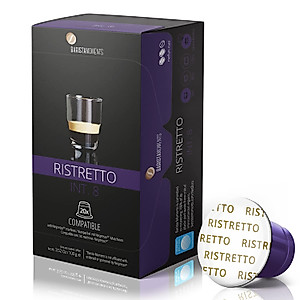 Barista Moments 60ct Compatible Nespresso Coffee Pods I Italian Espresso, Ristretto & Lungo Coffee Pods I Compatible Nespresso Capsules I Espresso Variety Pack