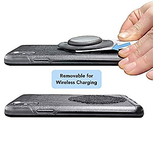 G-Hold Phone Holder & Stand - Comfort Grip Works with All Phones, Cases - Ergonomic, Rotating, Removable for Wireless Charging and Adjustable - Barbarella Bash-Up