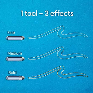 Cricut Machine 3-in-1 Foil Transfer Kit, Gold and Silver 12x12 Sheets Craft Your Own Birthday Party Flakes Celebration Card Christmas Decorations Invite Insert Metallic Foiling Techniques