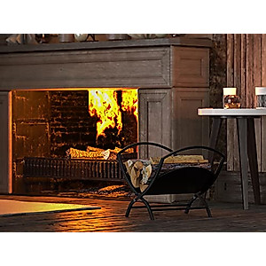 Fire Beauty Fireplace Log Holder Folding Firewood Rack Indoor, Outdoor Firewood Rack,Stacking Rack,Storage Rack for Firewood