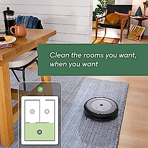 iRobot Roomba i3+ EVO (3550) Self-Emptying Robot Vacuum – Now Clean By Room With Smart Mapping, Empties Itself For Up To 60 Days, Works With Alexa, Ideal For Pet Hair, Carpets​