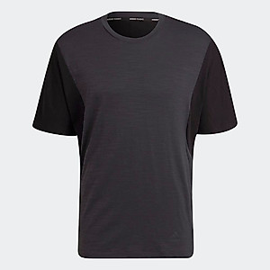 adidas Men's Well Being Tee, Carbon, XX-Large