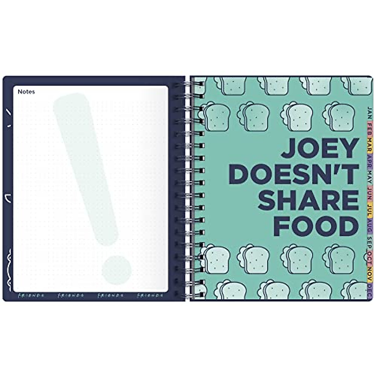 2023 Friends Deluxe Weekly/Monthly Planner