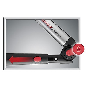 MANGROOMER - ULTIMATE PRO Back Shaver with 2 Shock Absorber Flex Heads, Power Hinge, Extreme Reach Handle and Power Burst