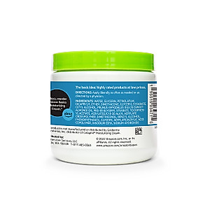 Amazon Basics Ultra Moisturizing Skin Cream for Dry & Sensitive Skin, Dermatologist Tested, Fragrance Free, 16 Ounce (Pack of 4) (Previously Solimo)