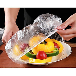 LJXWRF Plastic Wrap Storage Box, Wall-mounted Food Cover Bag Storage Box, Large-capacity No-punching Cling Film Organization Wall-mounted Dustproof Box Food Cover Rack Kitchen Storage Case (White A)