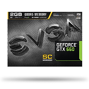 EVGA 02G-P4-2662-KR GeForce GTX 660 2GB 2X DVI HDMI DP PCI-E x16 (Renewed)