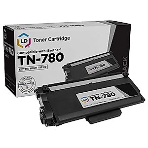 LD Compatible Toner Cartridge Replacement for Brother TN780 Super High Yield (Black)