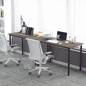 Weehom Computer Desk Home Office Writing Desk Study Laptop/Dining Table