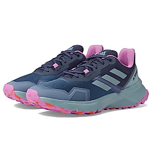 adidas Women's Terrex Soulstrides Trail Running Shoe, Wonder Steel/Magic Grey Metallic/Pulse Lilac, 8.5