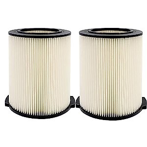 VF4000 Replacement Filter for 72947 Compatible with Wet Dry 5-20 Gal, Husky Vacs 6 to 9 Gal, for Craftsman 17816 Vacuum Cleaner