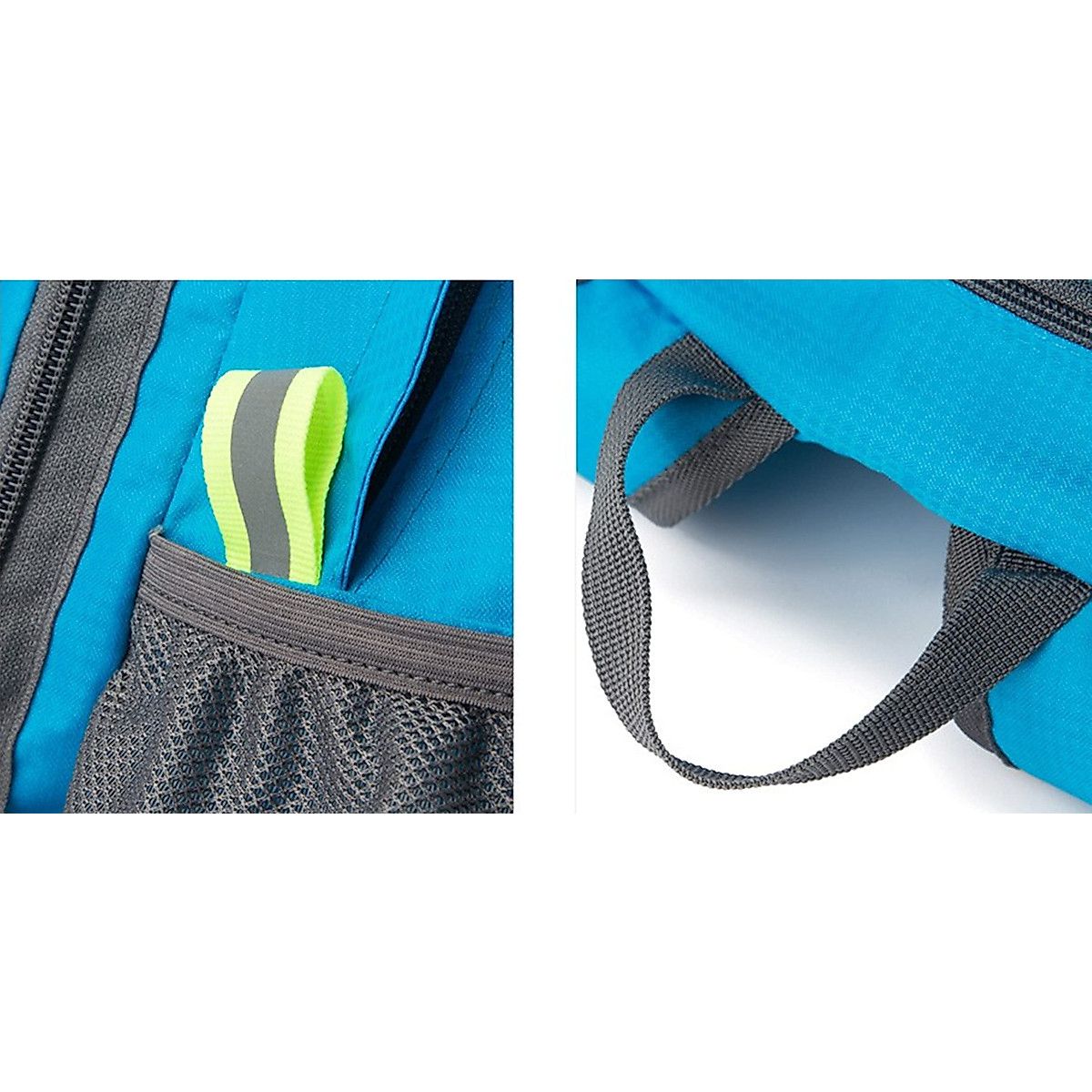 PAXLAMB Backpack Packable Foldable Ultra Lightweight Water Resistant Durable Camping Travel Hiking Daypack for Men Women (Grey)