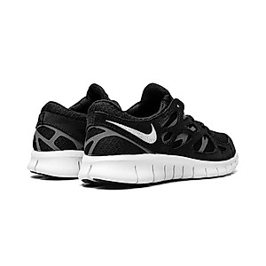 Nike Women's Free Run 2, Black/White/Dark Grey, 9