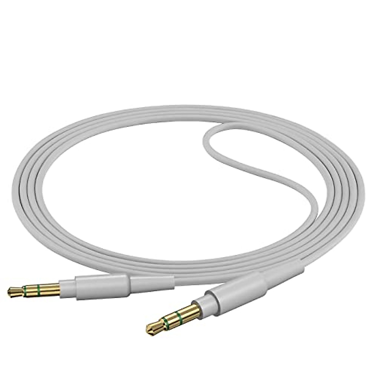 GEEKRIA Audio Cable Compatible with Skullcandy Hesh Evo, Hesh2, Hesh3, Grind, Venue, Crusher, Crusher Wireless, Crusher EVO Cable, 3.5mm Aux Replacement Stereo Cord (4 ft/1.2 m)