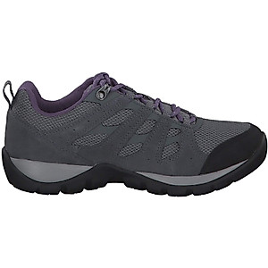 Columbia Women's Redmond V2 Waterproof, Ti Grey Steel/Plum Purple, 7.5