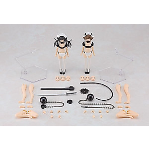 Guilty Princess: Ran & Jelly (Maid Ver.) PLAMAX GP 07 Model Kit