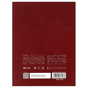 Al Haramain Amber Oud Ruby Edition - Arabian Perfume for Women and Men - Unisex Amber Perfume - Long Lasting Perfume for Men and Women - 3.4 oz