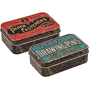 Tim Holtz Idea-Ology Metal Trinket Tins