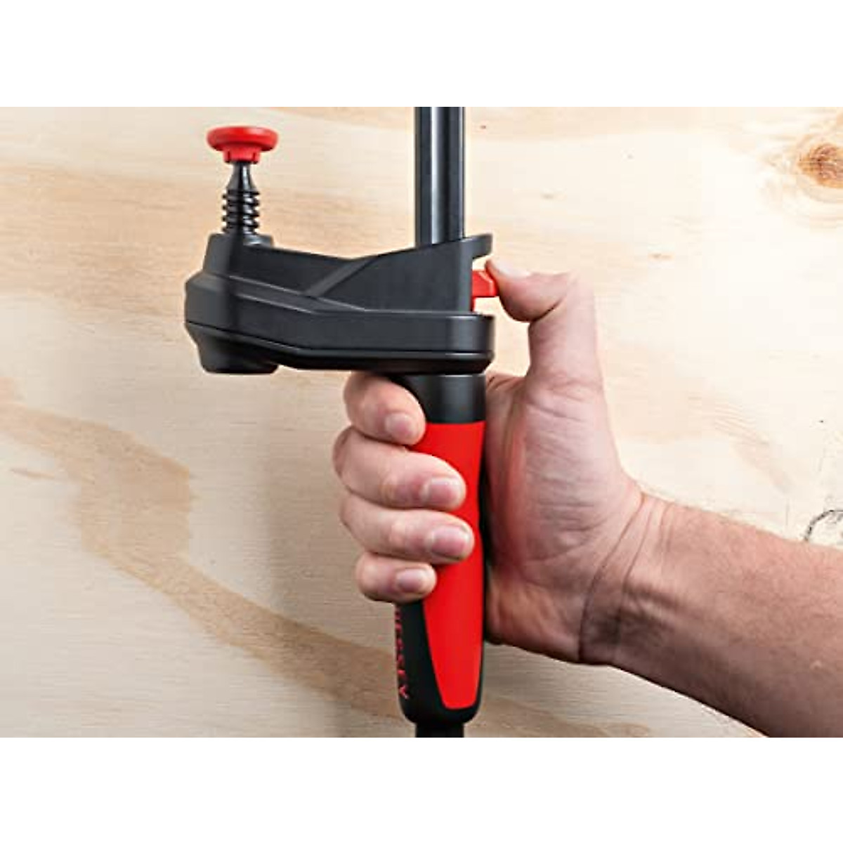 BESSEY GK60 GearKlamp Series - 24 Inch Bar Clamps for Woodworking, 450 lb Clamping Force, Wood Clamps for Gluing, Hand Clamps, Sturdy Woodworking Clamps for Cabinetry, Carpentry, & Home Improvement