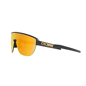 Oakley Men's OO9248 Corridor Rectangular Sunglasses, Matte Carbon/Prizm 24K, 42 mm