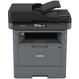 Brother MFC-L5700DW Monochrome Multifunction All-in-One Laser Printer, Flexible Network Connectivity, Mobile Printing, Scanning, Duplex (Renewed)