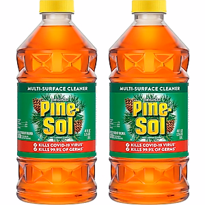 Pine-Sol All Purpose Cleaner, Original Pine, 40 Ounce Bottles (Pack of 2) (Packaging May Vary)