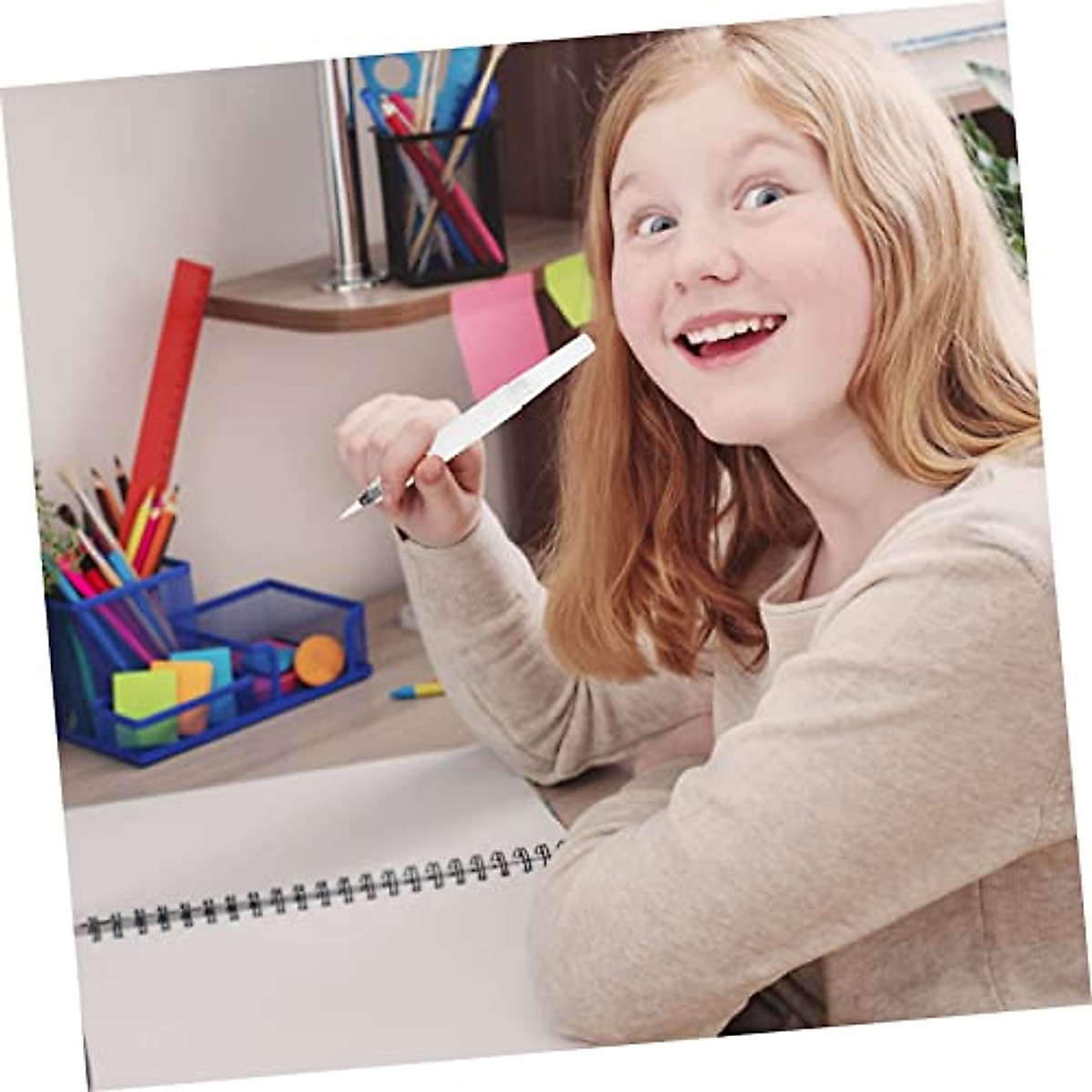 VILLCASE 6pcs Calligraphy Pen Set Oil Painting Brushes Oil Painting Set Watercolor Pens Brush Set Paint Brush Pens Water Brush Pen Set Water Color Brush Pens Water Coloring Brush Pen Pencil