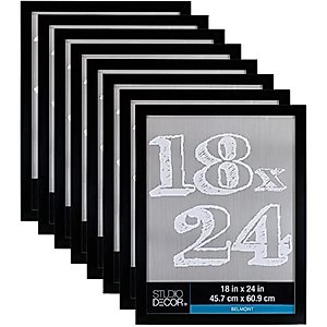 MICHAELS Bulk 8 Pack: Black Belmont Frame by Studio Décor®