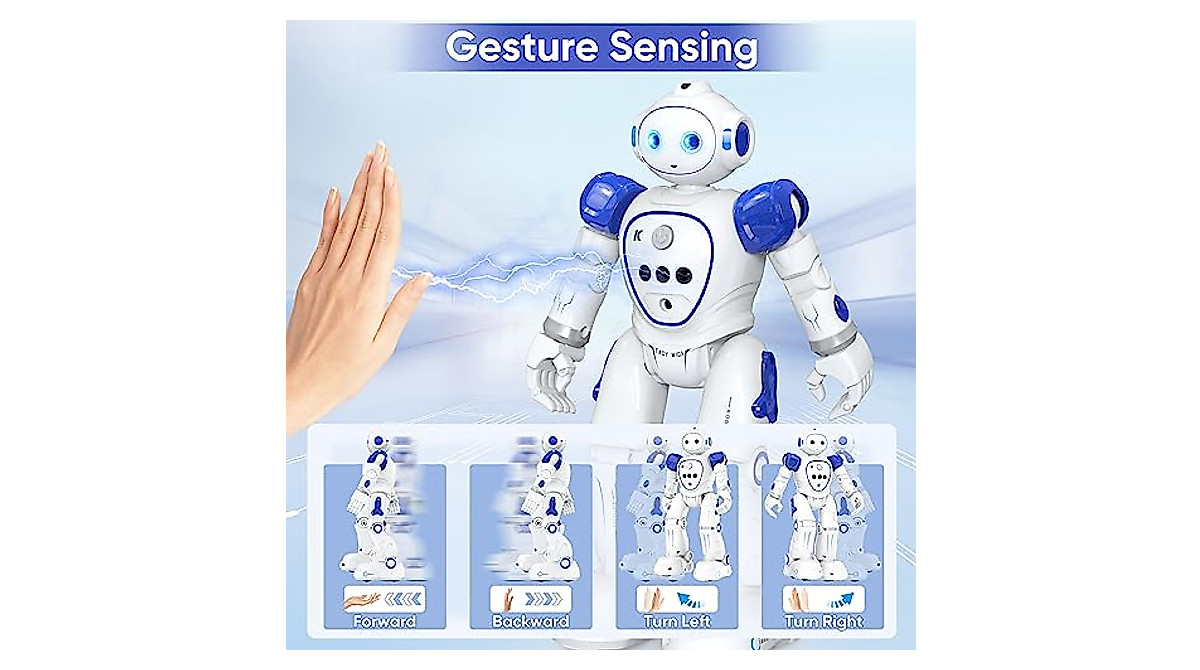 TSJLIKI RC Robot Toys for Kids - Gesture Sensing Fun