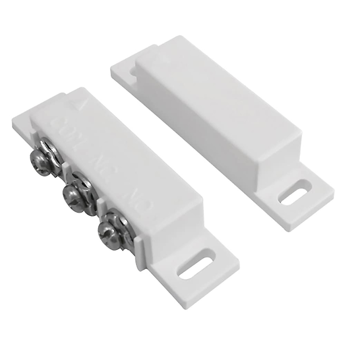 10 Sets Pack of NO&NC Magnetic Door Contacts Alarm Reed Switch Sensor