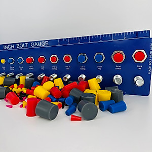 High Temp Masking Supply 235 Piece Silicone Rubber Plug Set - Sizes 1/32" to 1" - Tapered Stoppers for Powder Coating, Painting, Ceramic Coating, Sealing Holes - Non-Toxic, Flexible, Reusable