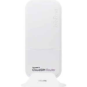 TravelWifi CloudSIM WiFi Router, Supports 2G, 3G, 4G LTE Connection, Unlimited Devices Connectivity, Portable WiFi in 130+ Countries, Weather-Resistant, Plug-&-Play Internet Router, Includes 6GB Data