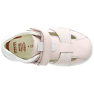 Geox Baby Girl's Biglia 8 (Infant/Toddler) Light Rose/White 21 (US 5.5 Toddler) M