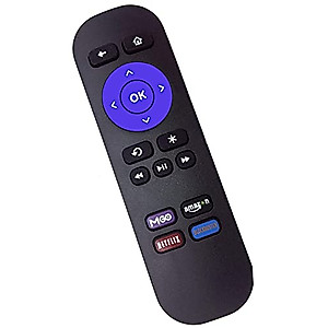 Remote Compatible with Roku Express 3700 3900 3930, Roku Premiere 2500R 2700R 2450XB 4620XB 4210XB 3900R, Roku 1 2 3 4 HD LT XS XD Boxes, Not Roku Stick, Not for Roku TV