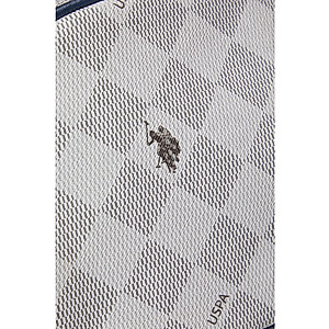 U.S. Polo Assn. Diamond Stripe Crossbody Grey One Size