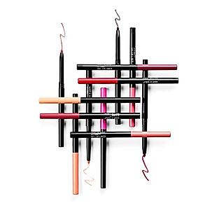 wet n wild Lip Liner Perfect Pout Matte Retractable Gel Lip Liner Pencil, Purple Lay Down the Mauves