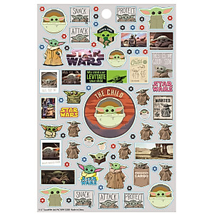 Baby Yoda Star Wars The Mandalorian Sticker Book Pack - Over 300 Stickers