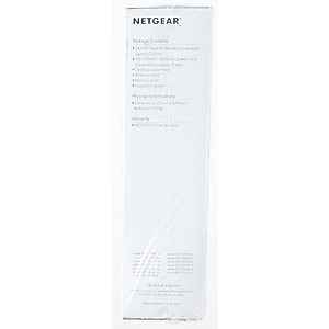 NETGEAR 24-Port Unmanaged Gigabit Ethernet Switch (GS324) - Desktop, Wall or Rack Mount, Quiet Operation