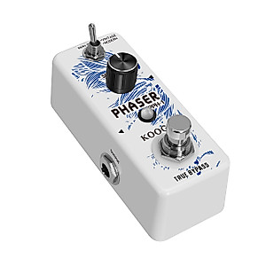 Koogo Guitar Analog Phaser Pedal Vintage/Modern Modes Mini Size