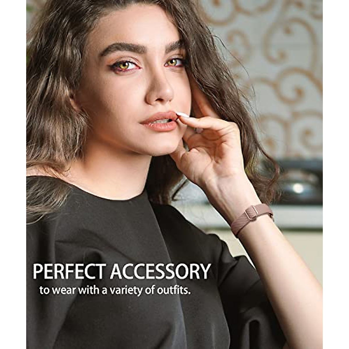 Charlam Compatible with Apple Watch Band 40mm 41mm 38mm for Women Girls, Cute Braided Stretchy Strap Comfortable Thin Elastic Nylon Wristbands for iWatch SE Series 8 7 6 5 4 3 2 1, 38 40 41 mm, B