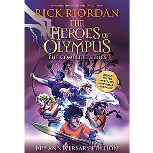 Heroes of Olympus Paperback Boxed Set, The-10th Anniversary Edition (The Heroes of Olympus)