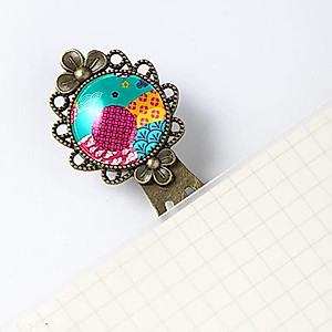 Bookmark, 2 Pack Bookmarks for Book Lovers, Retro Cloud Waves Japanese