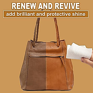 Air Jungles 3in1 Leather Cleaner Wipes 70 Count (Pack of 1), Extra Large 8" x 10" Size Leather Clean Condition Protect Wipes for Vinyl and Leather Apparel Furniture Auto Car Interior Shoes Boots Bags