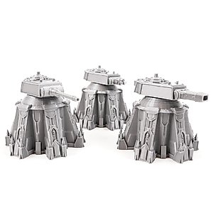 Heavy Weapon Towers - Tabletop Terrain by War Scenery for Wargames and RPGs 28mm 32mm Miniatures