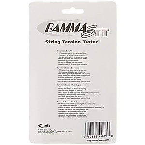 Gamma Sports Racquet String Tension Tester (Tennis/Squash/Racquetball)