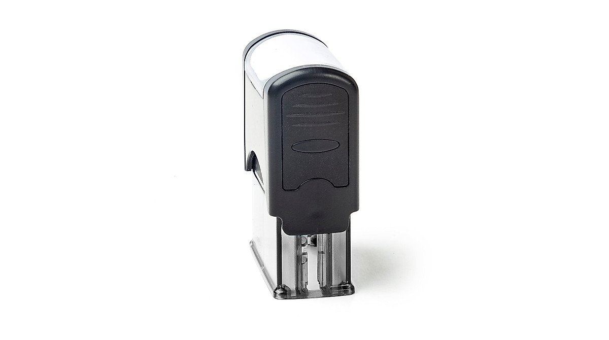Self Inking Rubber Stamp - Compact & Refillable Design