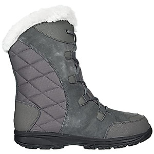 Columbia Women's Ice Maiden II, Shale/Dark Raspberry, 10