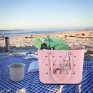 2pcs Hooks Accessories for Bogg Bags, Multifunctional Plastic Hooks for Bogg Bag Decordation Insert Charm Cutie Accessories Cup Holder Connector Keychains Masks Holder and Sunglasses Holder (White)