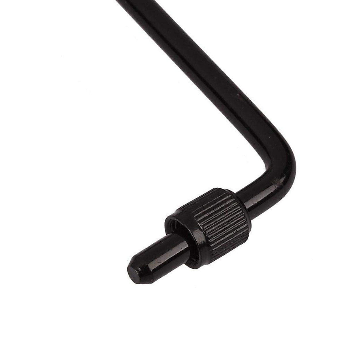 6mm/0.24" Guitar Double Tremolo Arm Whammy Bar Compatible for Floyd Rose Electric Guitar Tremolo Br idge System Parts, Black (2 Pack)